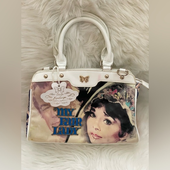 Fixed Design | Bags | Vintage My Fair Lady White And Cream Handbag With ...